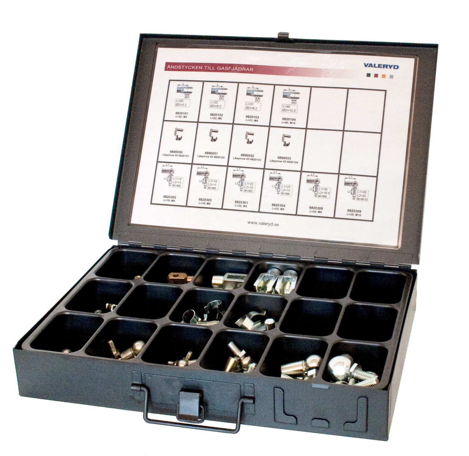 Gasfjäderlåda — Valeryd EN